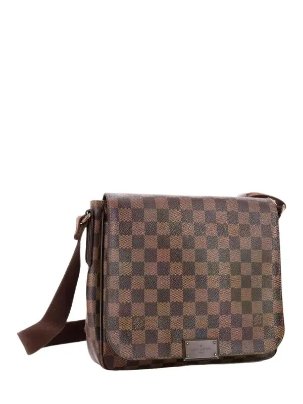 LOUIS VUITTON Damier Pm Messenger Bag - Brown