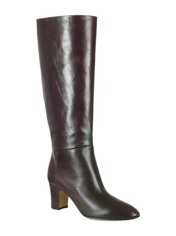 Alberta Ferretti Leather Knee-high Boots - Brown
