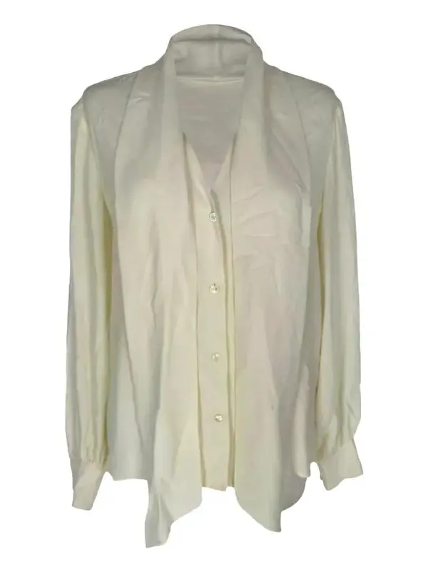 Celine Cowl Neck Blouse - Neutrals
