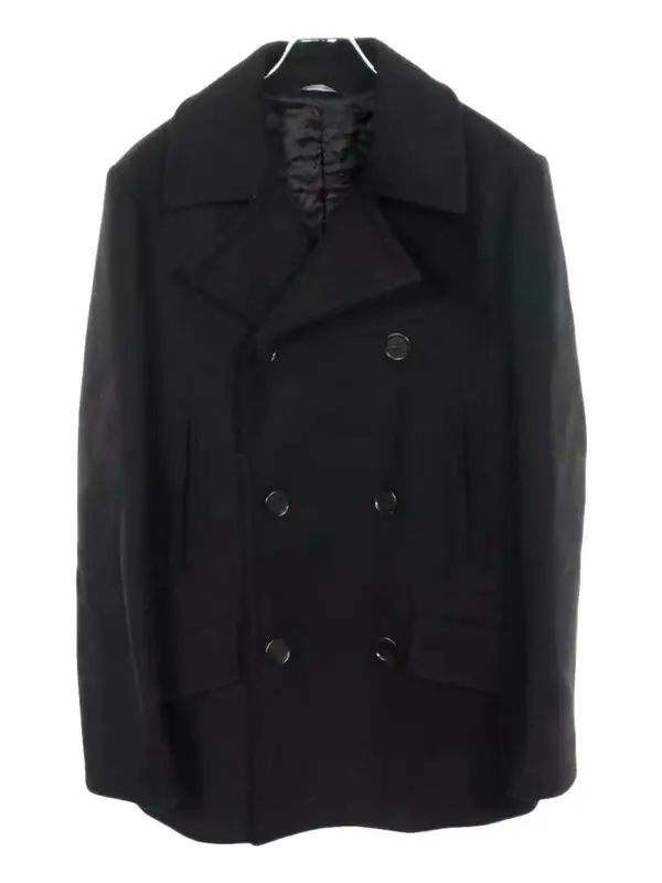 Dolce & Gabbana 2010s Double-breasted Pea Coat - Black