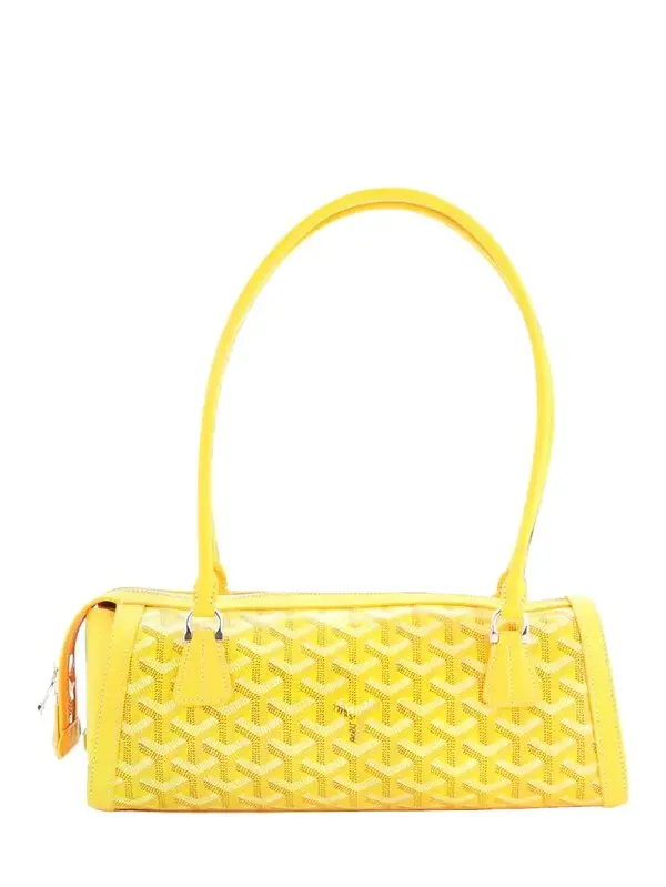 Goyard Coated Canvas Shoulder Bag - Yellow