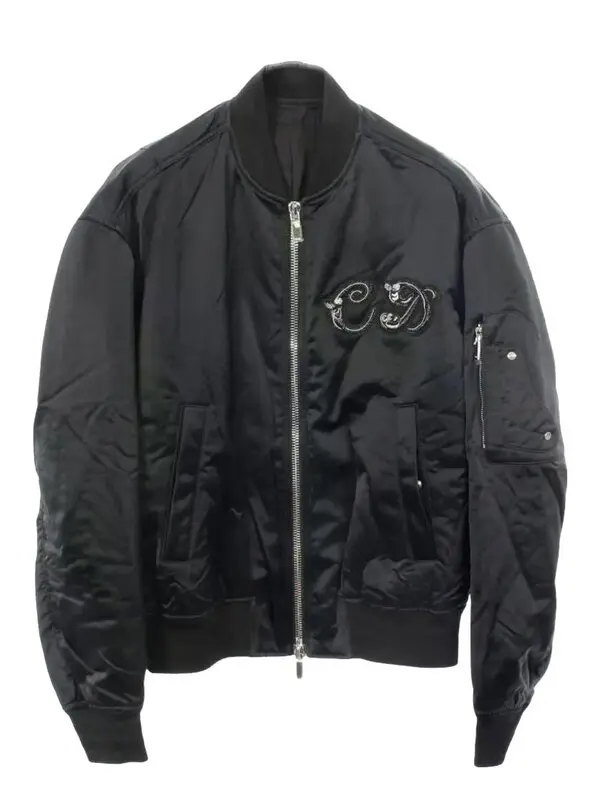 Dior Kenny Scharf Cd Logo Bomber Jacket - Black