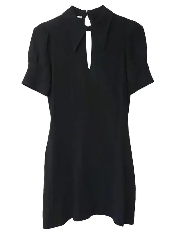 Stella McCartney Blair Keyhole Mini Dress - Black