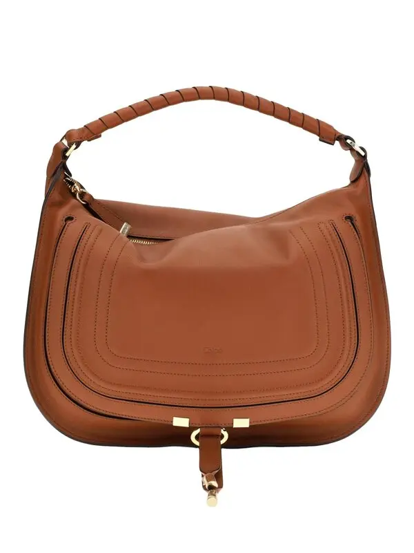 Chloé Marcie Shoulder Bag - Brown