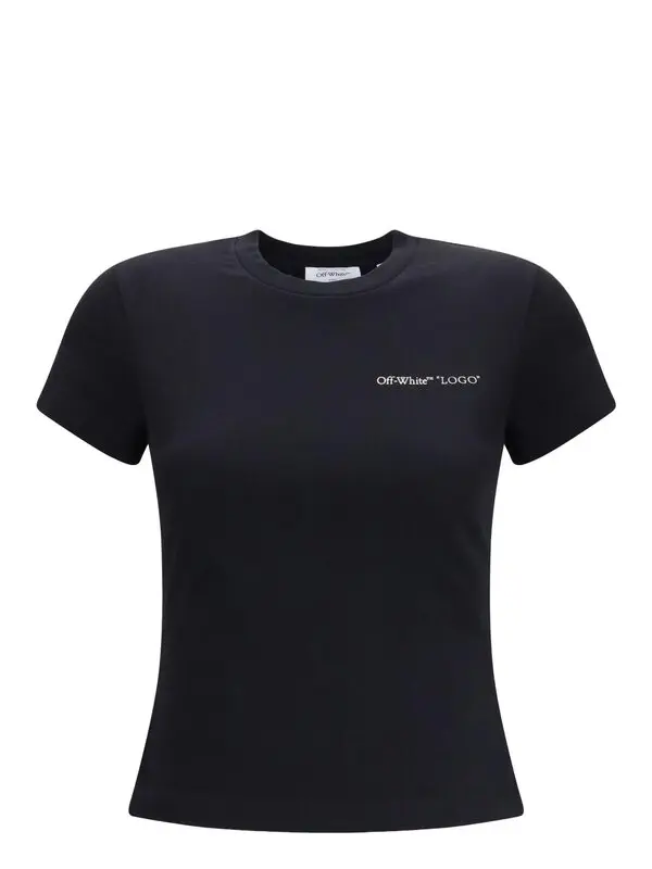 Off-White Printed T-hirt - Black