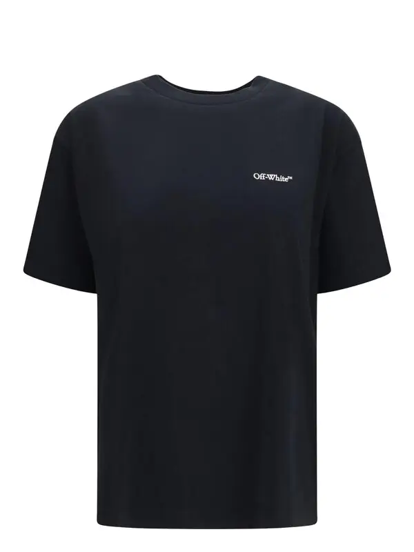 Off-White Arrow Out Flower T-shirt - Black