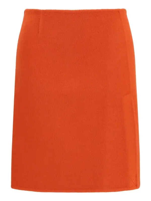 P.a.r.o.s.h Wool Mini Skirt - Red