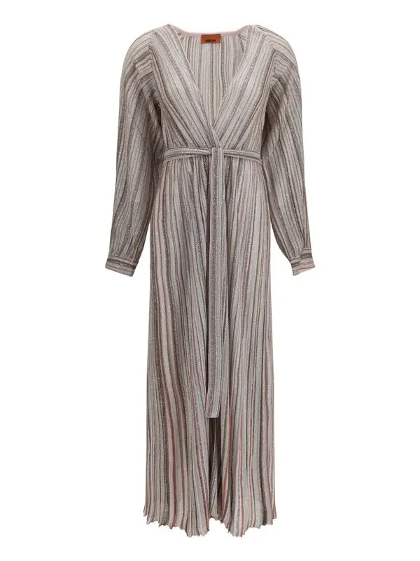 Missoni Long Sequin Cardigan Dress - Multicolour