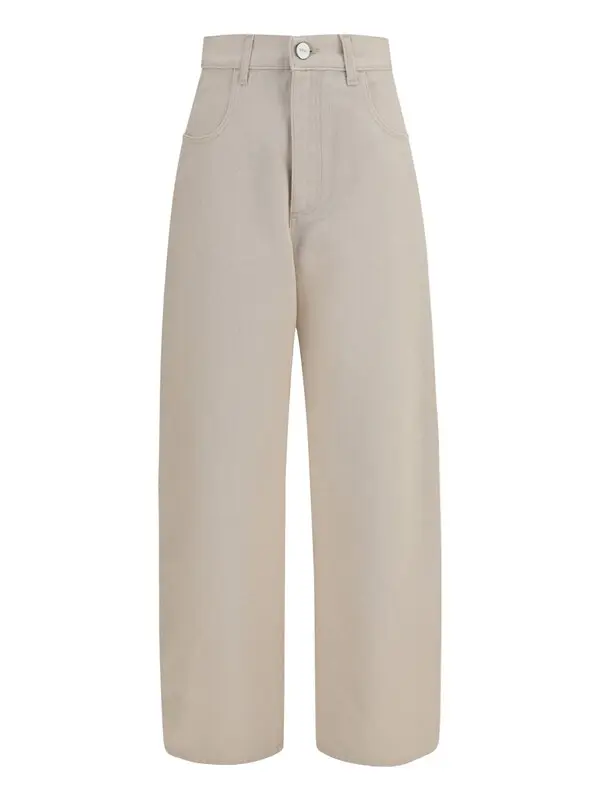 RÓHE Berber Straight-leg Jeans - Cream