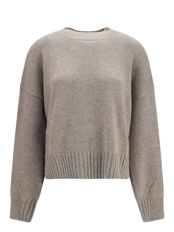 Malo Crew Neck Sweater - Beige