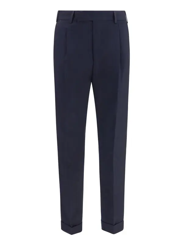 PT TORINO Rebel Cotton Trousers - Blue