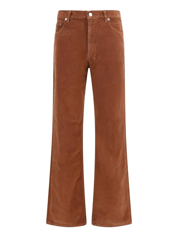 HAIKURE Korea Pier Corduroy Pants - Brown