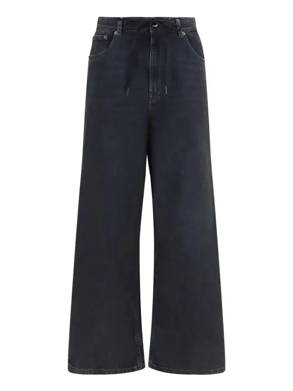 MAISON MARGIELA Straight-leg Stretch Denim Jeans - Black