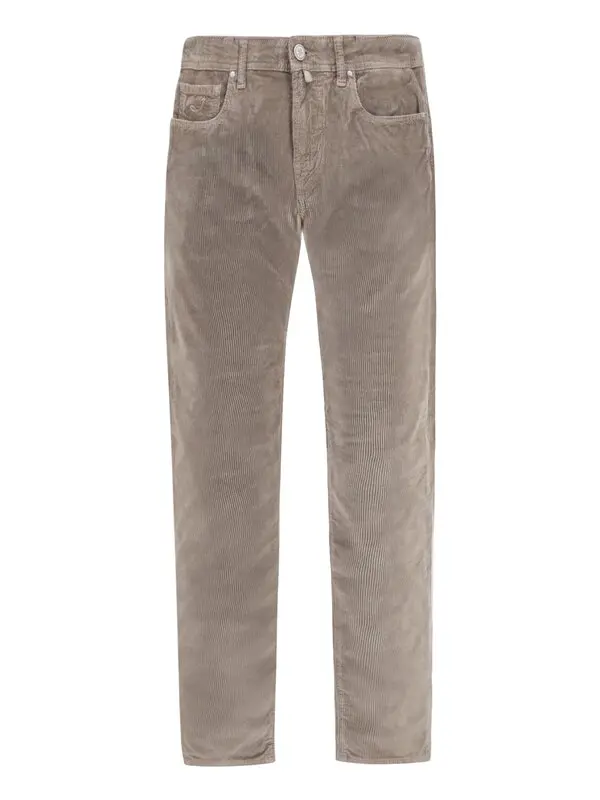 Jacob Cohen Straight-leg Corduroy Trousers - Brown