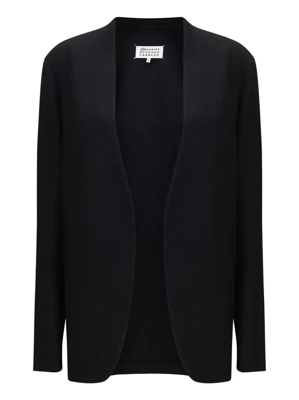 MAISON MARGIELA Minimal Virgin Wool Jacket - Black