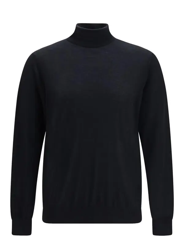 Giorgio Armani Cashmere Turtleneck Sweater - Black