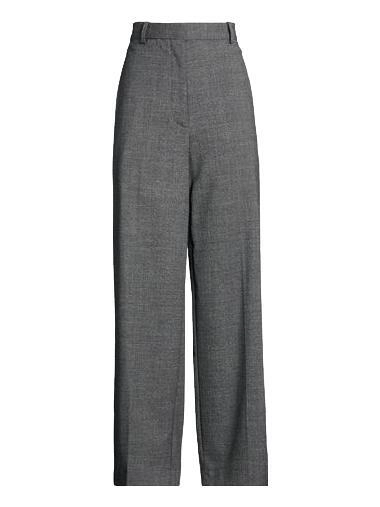 Sandro Straight-leg Wool Blend Pants - Grey