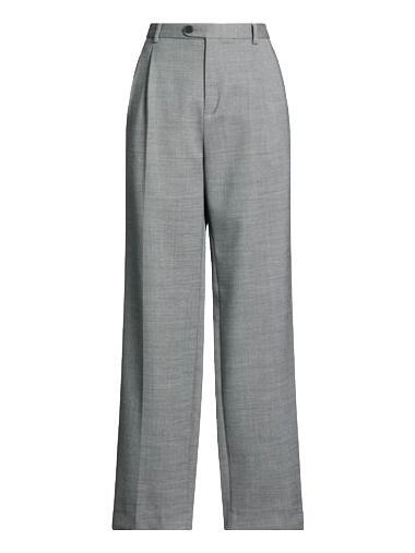 Sandro Wool Blend Darts High-waisted Pants - Grey