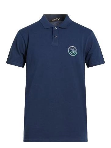 Roberto Cavalli Polo Shirt Size Cotton - Navy