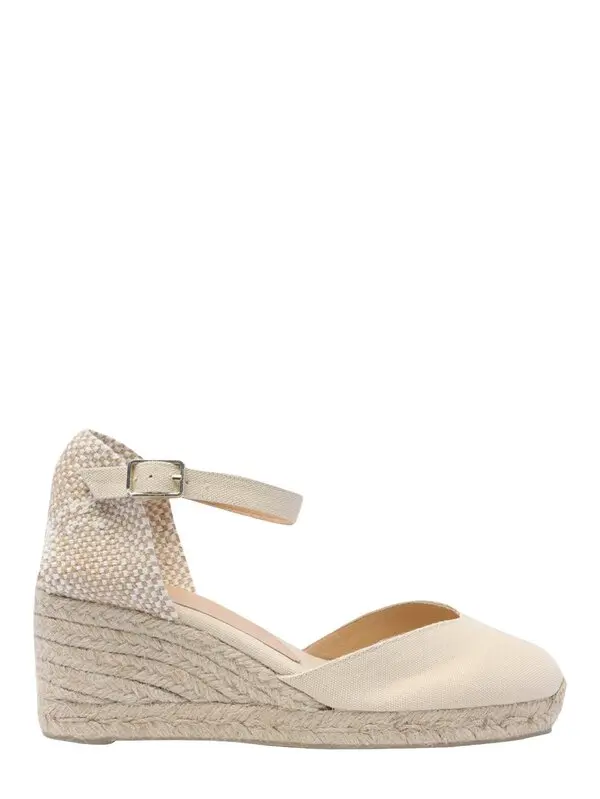 CastaÑer Chiarita Wedge-heel Espadrilles - Nude