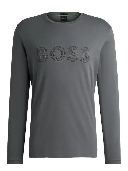 Hugo Boss Long-sleeved T-shirt - Black
