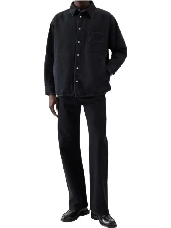Jacquemus Collared Coat - Black