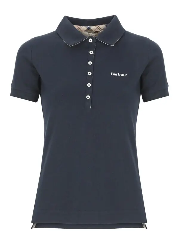 Barbour Portsdown Polo Shirt With Embroidered Logo - Blue