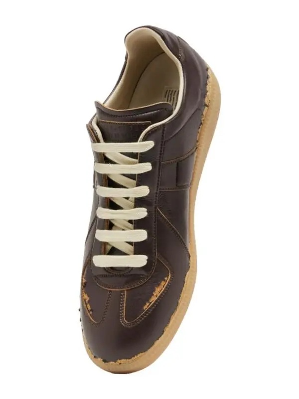 MAISON MARGIELA Replica Low-top Sneakers - Brown