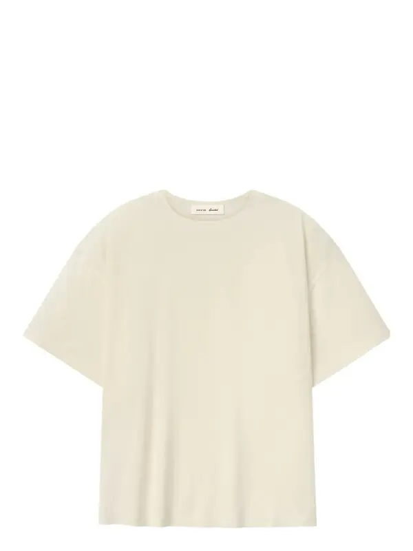 Fear Of God Ponte Modern Tee Relaxed Fit - Ivory