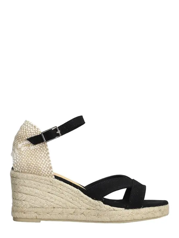 CastaÑer Bruna Wedge Espadrille Sandals - Nude