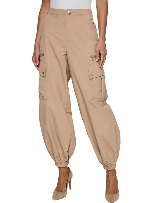 L'Agence Greer Cargo Jogger Pants - Praline