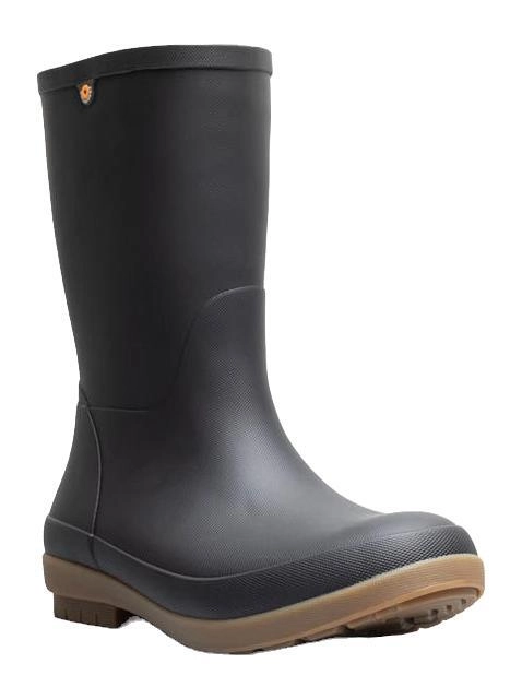 Bogs Amanda Ii Waterproof Mid Calf Rain Boots - Black
