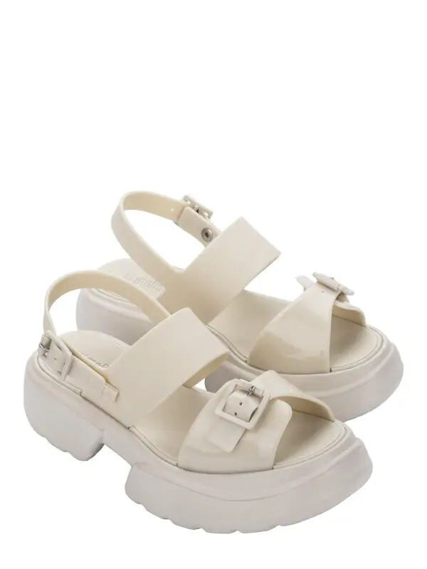 Melissa Slingback Platform Sandal - Beige