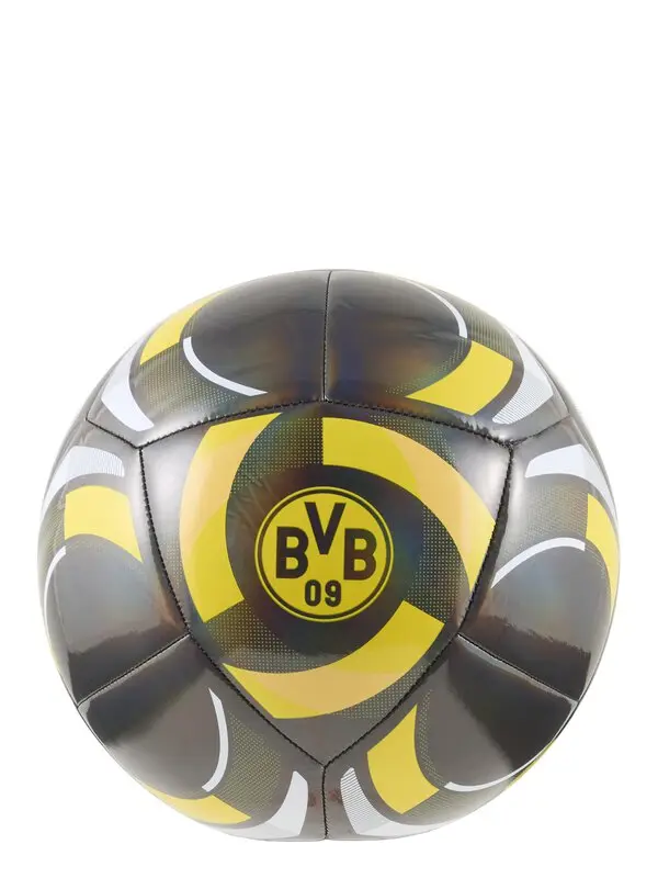 PUMA Borussia Dortmund Ftblculture Soccer Ball - Black