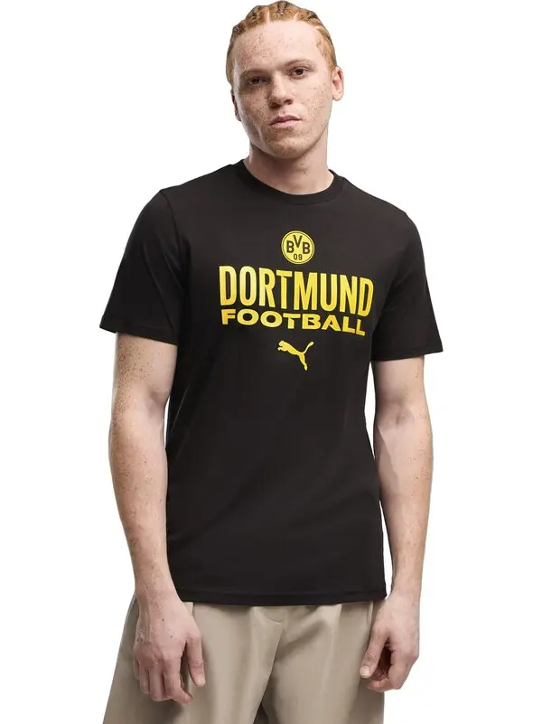 PUMA Borussia Dortmund Soccer T-shirt - Black