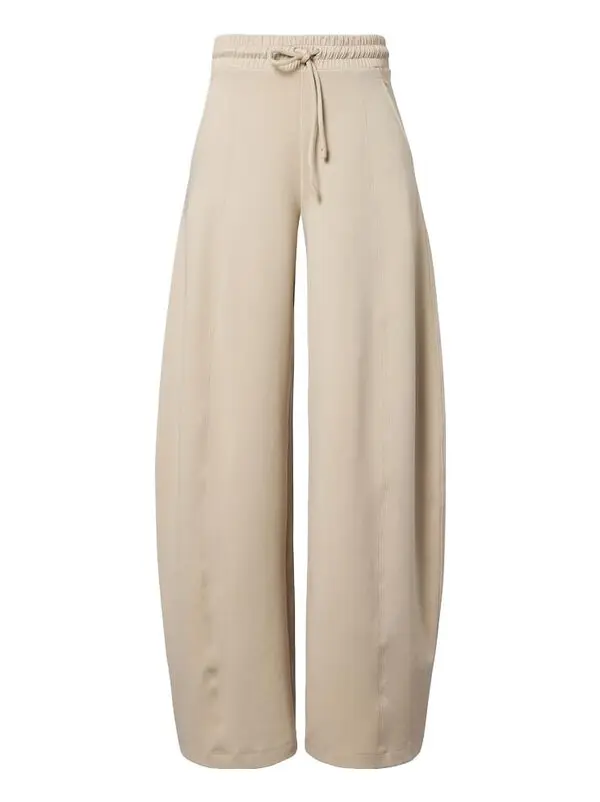 Max Mara Barrel-leg Sweatpants - Beige