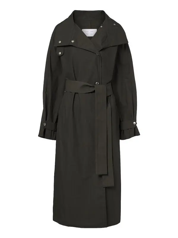Proenza Schouler Cotton-blend Trench Coat - Green
