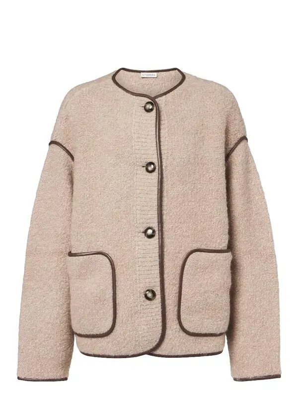Altuzarra Irving Alpaca-blend Jacket - Beige