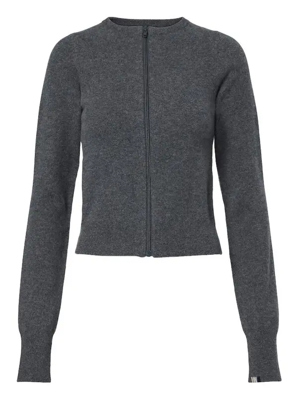 Extreme Cashmere N°494 Zip-up Cardigan - Grey