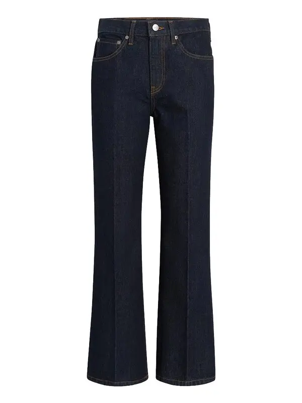 Khaite Clara Jean Benson Flare Jeans - Blue