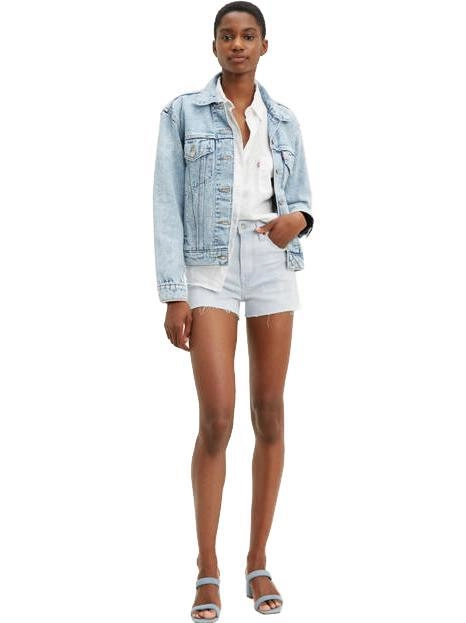 LEVI'S High Rise Denim Shorts - Poolside Light