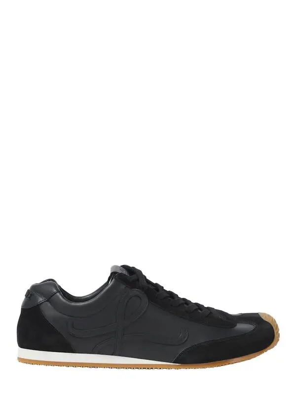 Loewe Ballet Runner 2.0 Calf Leather Sneakers - Black