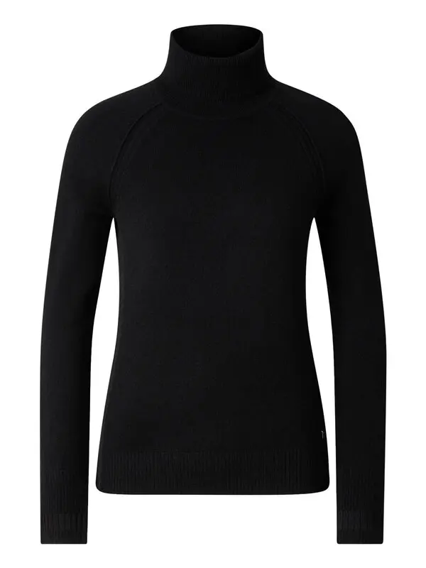 Bogner Vaiana Pure New Wool Cashmere Sweater - Black