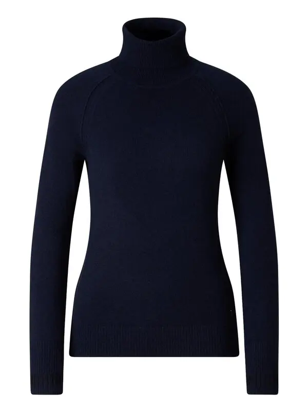 Bogner Vaiana Pure New Wool Cashmere Sweater - Navy