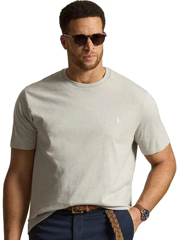 Ralph Lauren Jersey Crewneck T-shirt - Spring Heather