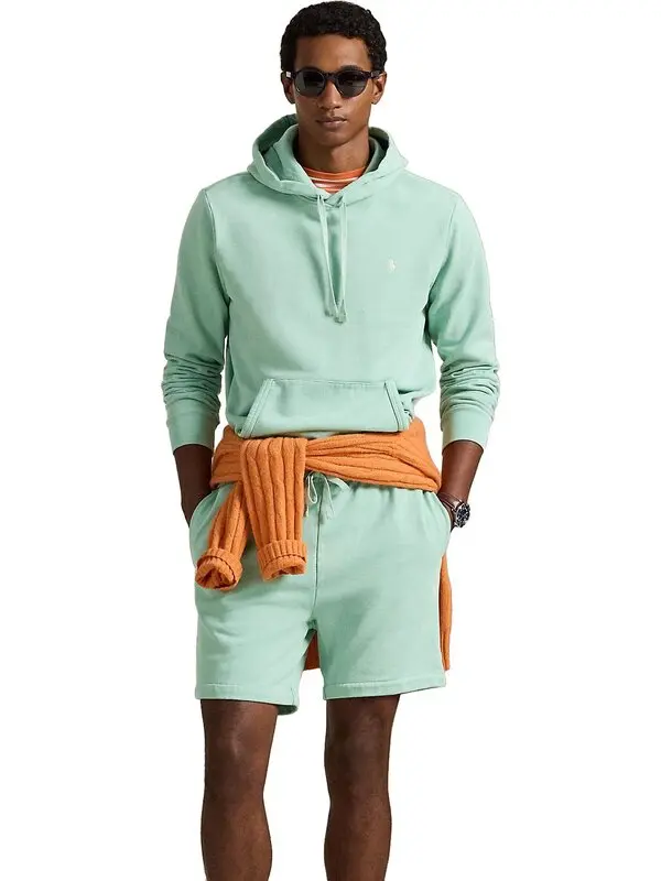 Ralph Lauren Loopback Cotton Shorts - Celadon