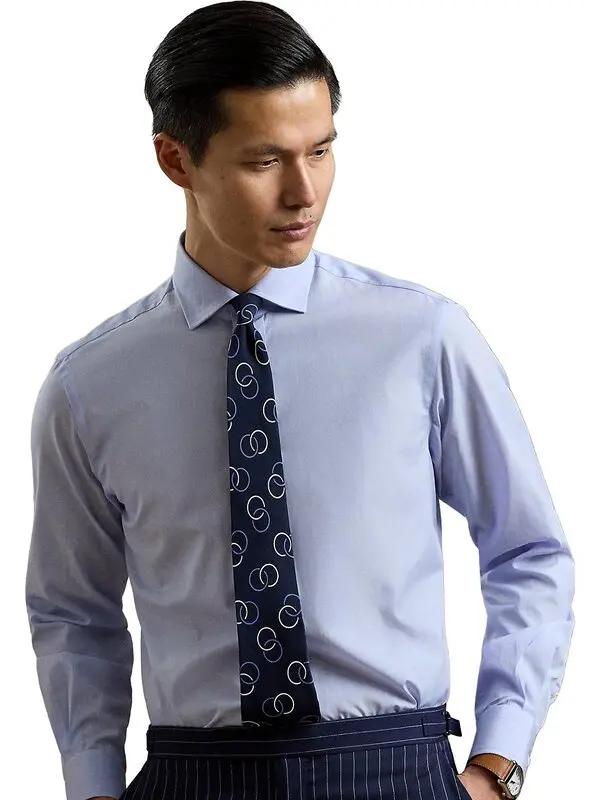 Ralph Lauren Handmade End-on-end Shirt - Soft Blue