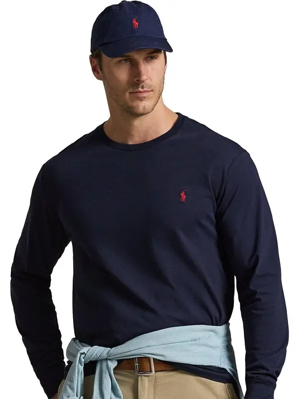 Ralph Lauren Jersey Long-sleeve T-shirt - Ink