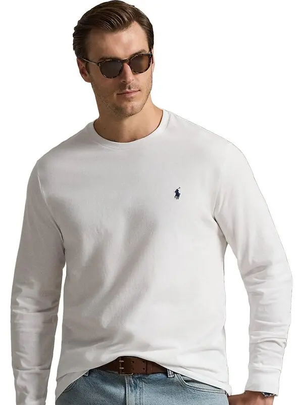 Ralph Lauren Jersey Long-sleeve T-shirt - White