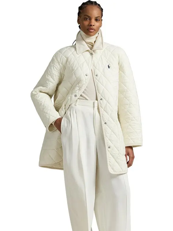 Ralph Lauren Polo Quilted Barn Jacket - Cream